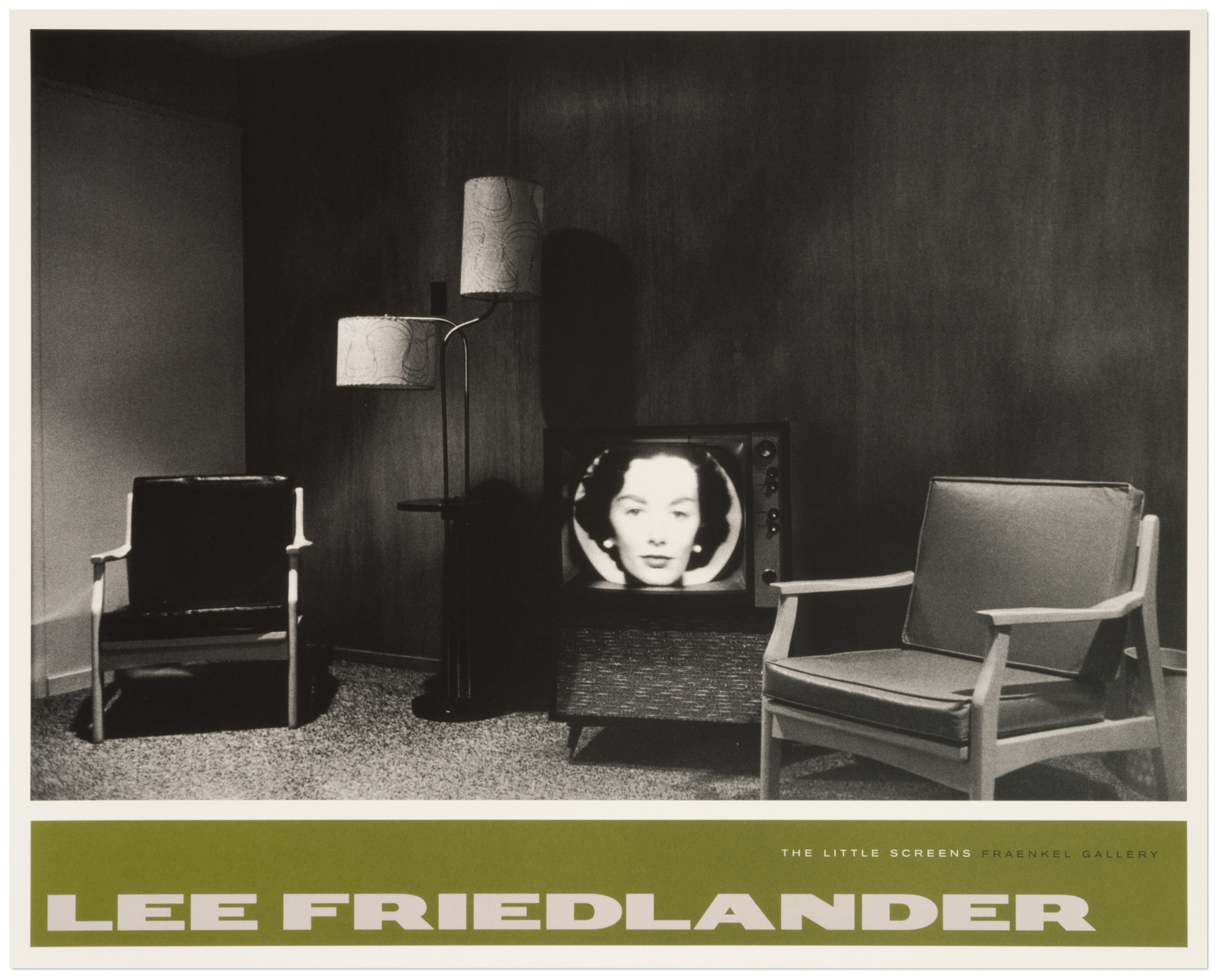 Lee Friedlander: The Little Screens (poster) | Fraenkel Gallery